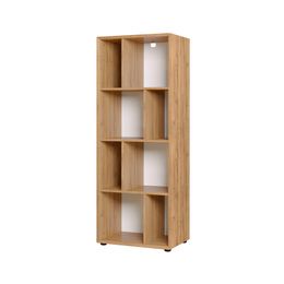 Tchibo - Regal &raquo;Coruna&laquo; - 54x41x145cm - braun - Holz
