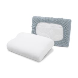 Tchibo - 2 Jersey-Kissen-Spannbez&uuml;ge - wei&szlig;