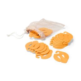 Tchibo - 20 Socken-Clips - orange