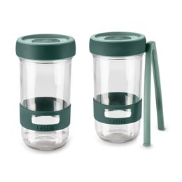 LEKUE 2 L&eacute;ku&eacute;-Fermentations-Gl&auml;ser - gr&uuml;n