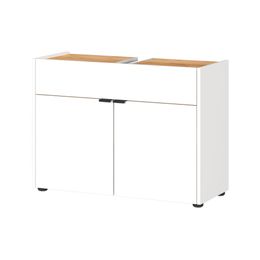 Tchibo - Waschbecken-Unterschrank &raquo;Aalborg&laquo; - 80x34x60cm - schwarz - Holz