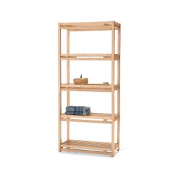 Tchibo - Standregal - 74x34x167cm - braun - Holz
