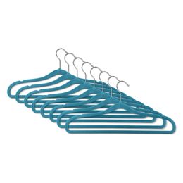 Tchibo - 8 extraschmale Kleiderb&uuml;gel - silber