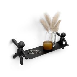 Umbra-Wandregal &raquo;Buddy&laquo; - 46x14x15cm - schwarz - Metall