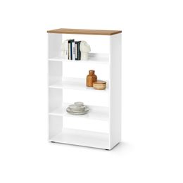 Tchibo - Offenes Regal - 80x38x134,5cm - braun - Holz / Echtholzfurnier / Holz