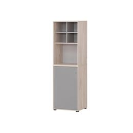 Tchibo - 3-teiliges B&uuml;rom&ouml;bel-Set &raquo;Serie 400&laquo; - 50,95x41x83,6cm - silber - Holz / Holz / Metall