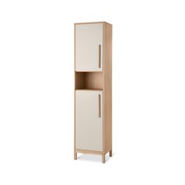 Tchibo - Bad-Hochschrank &raquo;Eklund&laquo; - 45x35x190cm - braun -