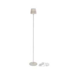 Tchibo - LED-Akku-Stehleuchte aus Metall - creme