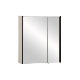 Tchibo - Spiegelschrank &raquo;Edda&laquo; - 63,5x17,5x72,5cm - schwarz - Holz / Metall / Glas