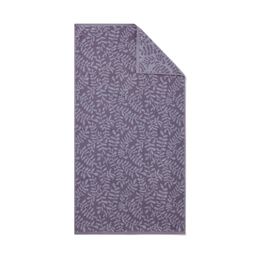 Tchibo - Jacquard-Badetuch - lila