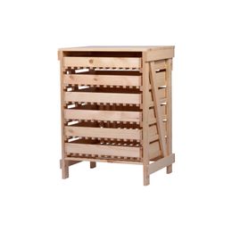 Tchibo - Vorratsregal - 40,5x51x70,5cm - naturfarben - Holz