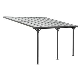 Tchibo - Terrassen&uuml;berdachung - 435x300x270cm - anthrazit - Aluminium