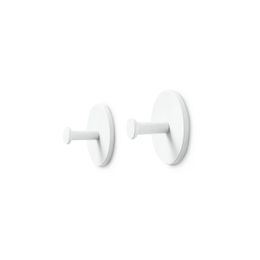 Tchibo - 2 Haken - wei&szlig;