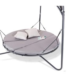 Leco-Luxusschaukel - 209x209x205cm - anthrazit -