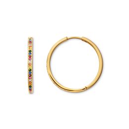 Tchibo - Creolen Multicolor - gold