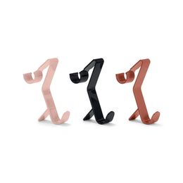 Tchibo - 3 Clip-Haken - schwarz