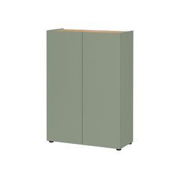 Tchibo - Schuhschrank &raquo;Alviano&laquo; - 74x33x105cm - braun - Holz / Kunststoff