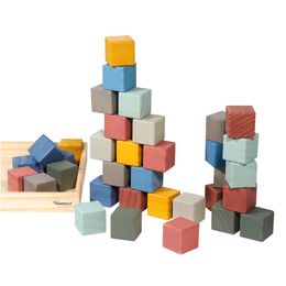 Tchibo - Baukl&ouml;tze-Set - mehrfarbig