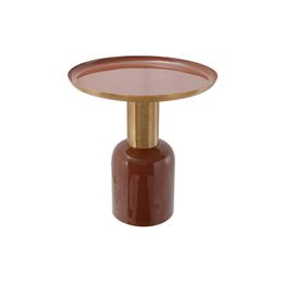 Kayoom-Beistelltisch &raquo;Art Deco 725&laquo; - 49,5x49,5x52cm - braun - Eisen