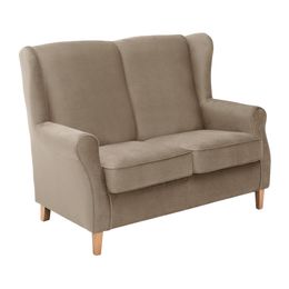 Tchibo - Max-Winzer -2-Sitzer Sofa &raquo;Luke&laquo; - 139x86x103cm - hellbraun - Polyester / Buchenholz / Holz