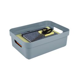 Tchibo - Sunware -Aufbewahrungsbox &raquo;Sigma Home&laquo; - blaugrau