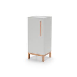 Tchibo - Flacher Bad-Beistellschrank &raquo;Eklund&laquo; - 39x35x90cm - hellgrau - Holz / Eichenholz