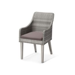 Tchibo - Gartensessel - 57x62,5x91cm - taupe - Polypropylen / Akazienholz / Polyester