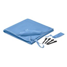 Tchibo - Sandfreie Stranddecke - blau