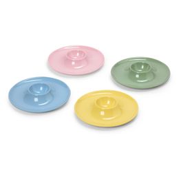 Tchibo - 4 Eierbecher - hellblau