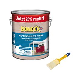 BONDEX Wetterschutz-Farbe - rot