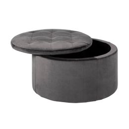 Tchibo - Hocker mit Stauraum - schwarz