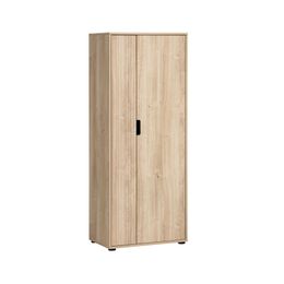 Tchibo - Aktenschrank &raquo;Emmik&laquo; - 65x41x163,5cm - schwarz - Holz / Kunststoff / Metall