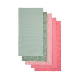 Tchibo - 5-teiliges Stoff-Set - creme