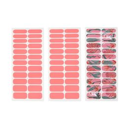 Tchibo - Selbstklebende Nagelfolien - rosa