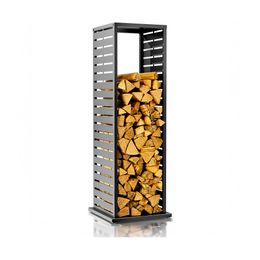 Tchibo - Kaminholzregal - 117x44x11cm - anthrazit -