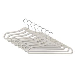 Tchibo - 8 extraschmale Kleiderb&uuml;gel - beige