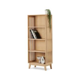 Tchibo - Dekoratives Regal aus Eschenholz - 60x35x150cm - braun -