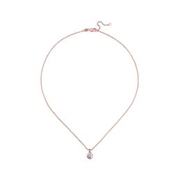 Tchibo - Solit&auml;r-Silberkette mit Zirkonia - gold
