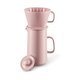 Tchibo - Kaffeekanne mit Filter - rosa