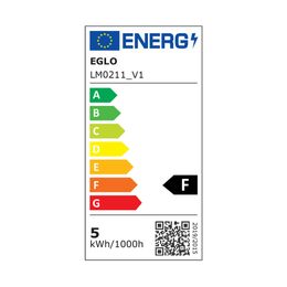 Eglo Stehleuchte &raquo;Caminia&laquo; - 27x27x158,5cm - schwarz -