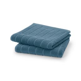 Tchibo - 2 Handt&uuml;cher in Premiumqualit&auml;t - blau