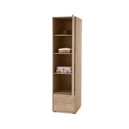 Tchibo - Schmaler Kleiderschrank &raquo;Flemming&laquo; - 50x60x195cm - braun - Holz / Kunststoff