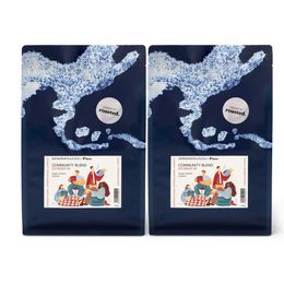 Hoppenworth & Ploch Hoppenworth & Ploch x roasted. - Community Blend Co-Roast #4 Espresso - 2 x 1 kg Ganze Bohne - Intensit&auml;t: 4/6
