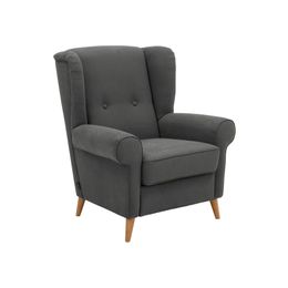 Tchibo - Ohrensessel &raquo;Anton&laquo; - 88x94x99cm - braun -