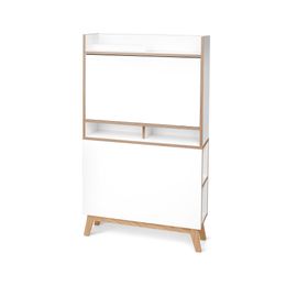Tchibo - Sekret&auml;r mit Echtholz-Multiplexkanten - 70x22x120cm - braun - Holz / Metall / Eschen-Massivholz