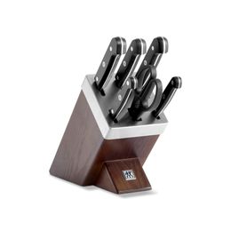 Zwilling Selbstsch&auml;rfender Messerblock &raquo;Gourmet&laquo; - silber