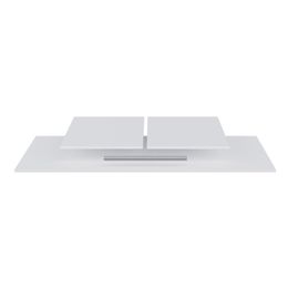 Tchibo - Woood Streifent&uuml;rschrank &raquo;Connect&laquo; - 55x3x121cm - wei&szlig; -