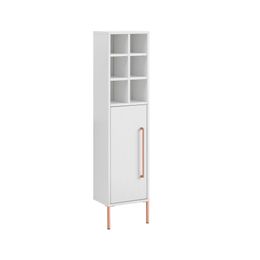 Tchibo - Highboard &raquo;Sari&laquo; - 30,5x22x130,5cm - wei&szlig; -