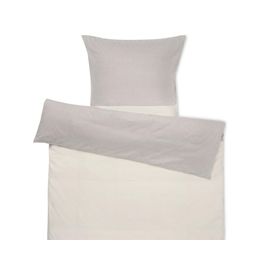 Tchibo - Flanell-Bettw&auml;sche - grau