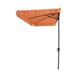 Leco Balkon-Sonnenschirm - 178x15x13cm - anthrazit -